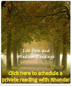 Rhonda Manning, Psychic Medium ~ Newsletter ~ November 2014