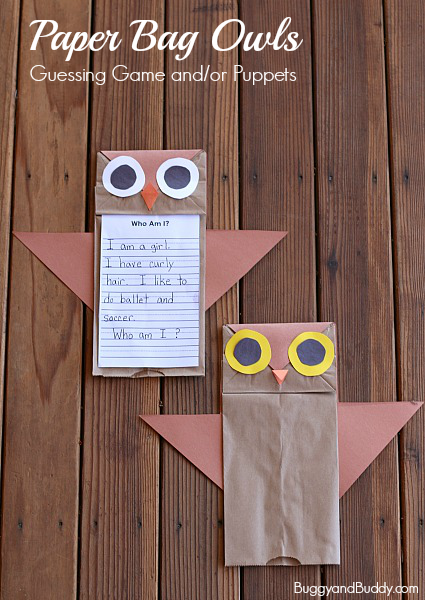 Who's Who: Paper Bag Owls