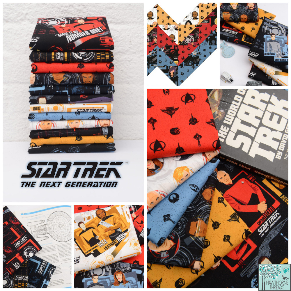 Star Trek Fabric Pattern