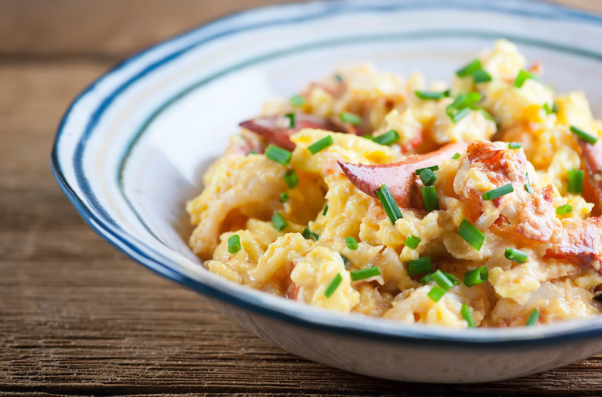 Lobster Scrambled Eggs