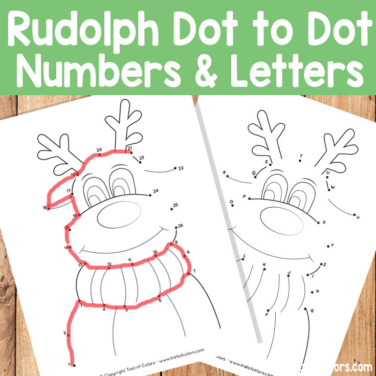 Christmas Math | Pre-Writing Tracing Printables | Coloring Fun