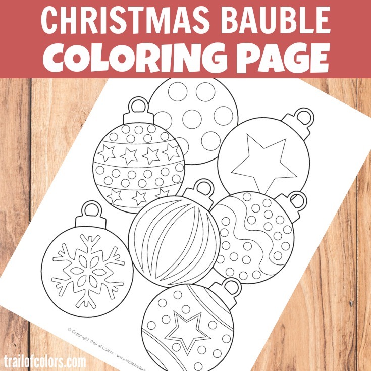 Christmas Math | Pre-Writing Tracing Printables | Coloring Fun