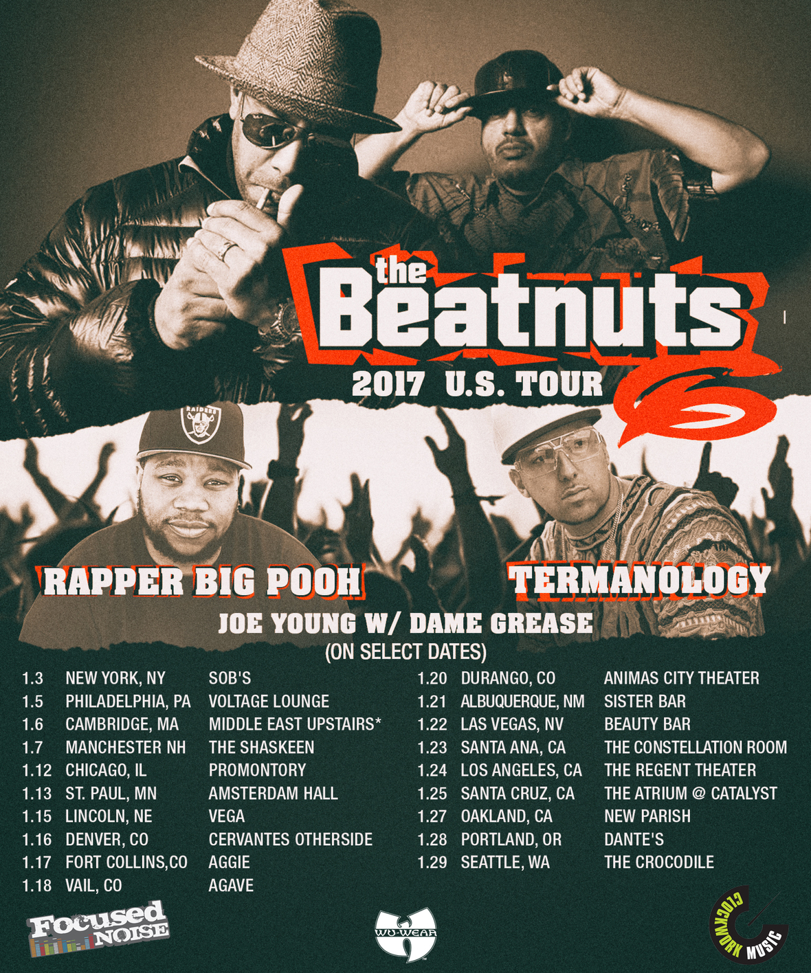 The Beatnuts Announce US Tour