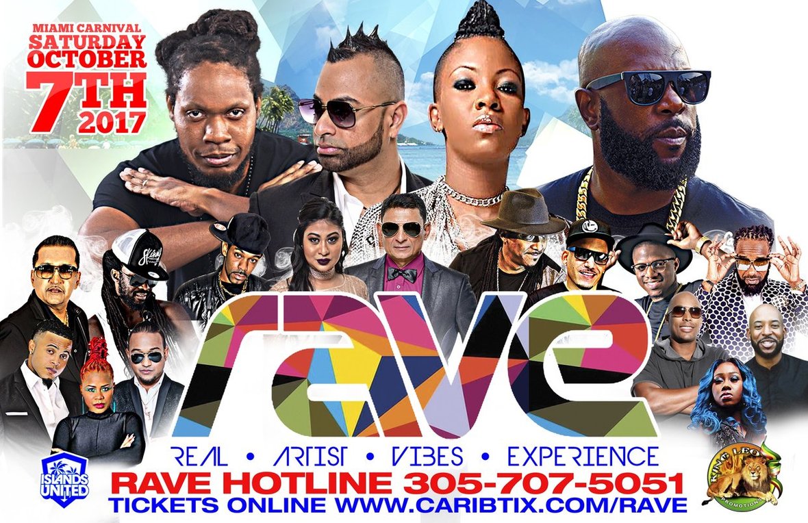 RAVE Miami Carnival 2017: Real Artist Vibes Experience