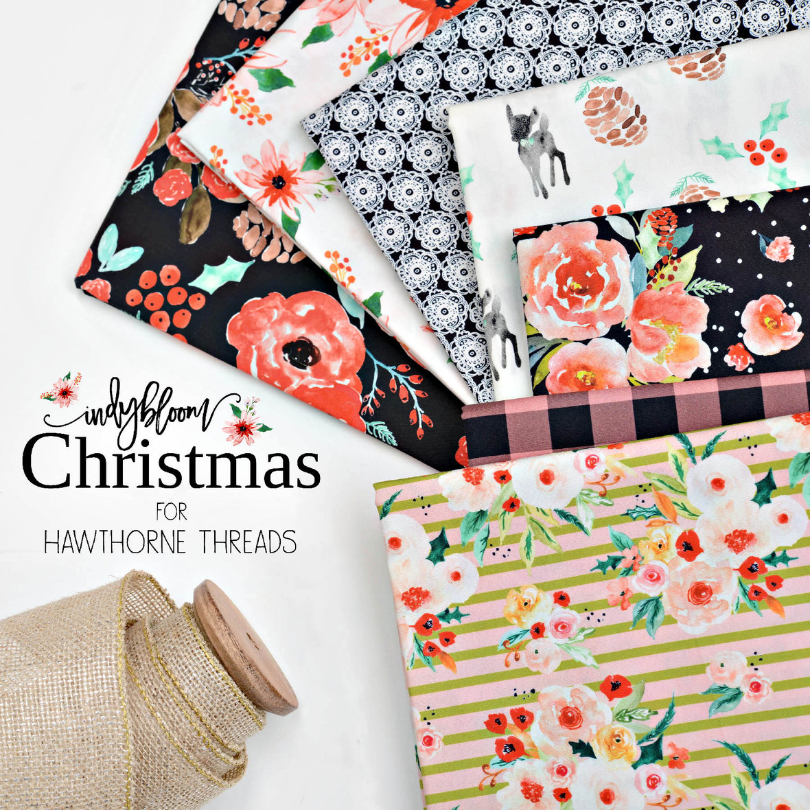 Christmas Fabric Round Up at Hawthorne Threads!