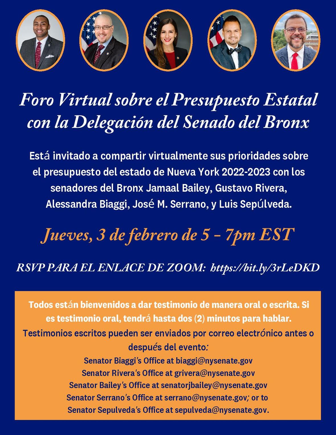 Senator Serrano's Community Report - February 2022