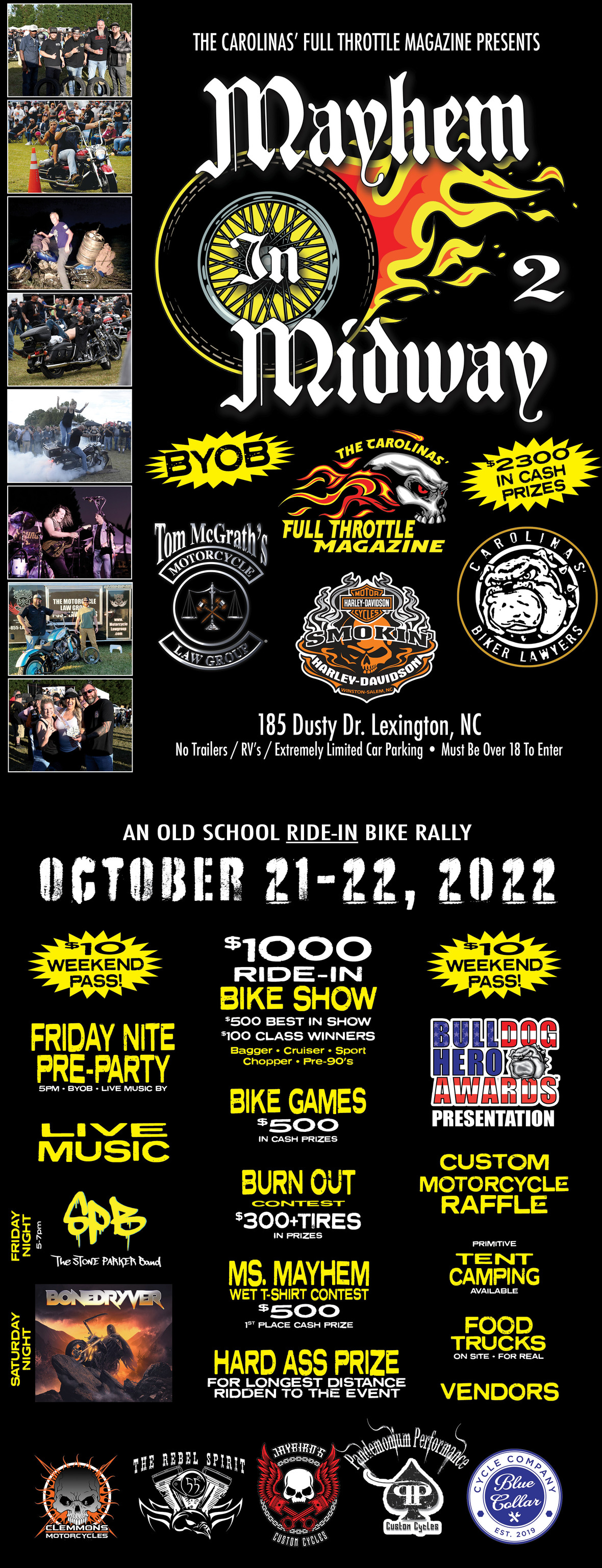 LET'S RIDE! Cruisin' Calendar - July 1-4, 2022