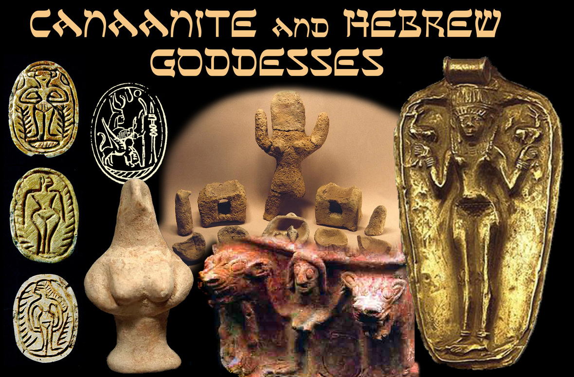 Goddesses of Canaan, Israel, Judah, Filistin
