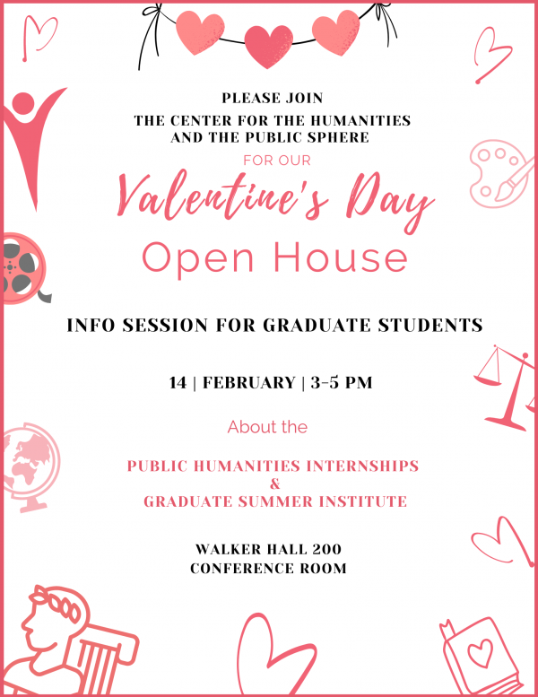 Valentines Day Open House: Info Session For Graduate Students ...