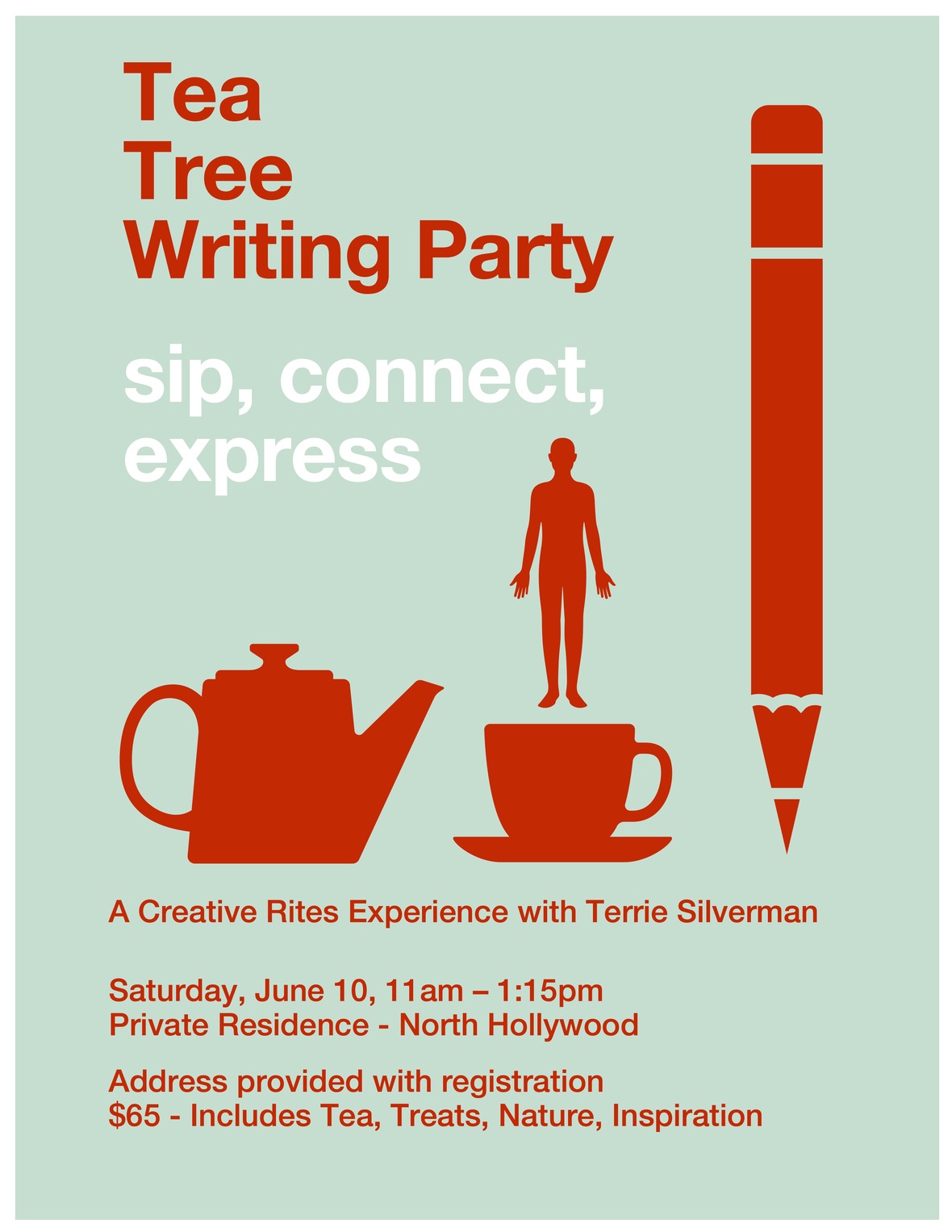 Fun L.A. Event-Tea Tree Writing Party-Reg by 6/5 - Outdoor Garden ...