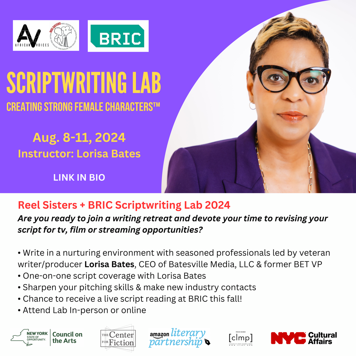 Only 1 Spot Left for Writers Lab, Join Us In-person or Virtually!