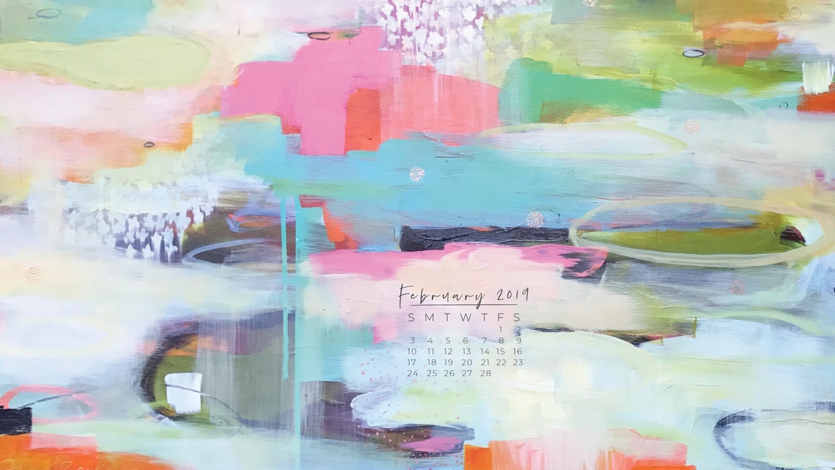 Your February Desktop Calendar is Here!