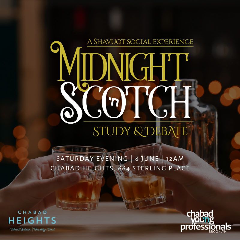 Shavuot Midnight Scotch + Ice Cream Extravaganza | Chag Sameach!