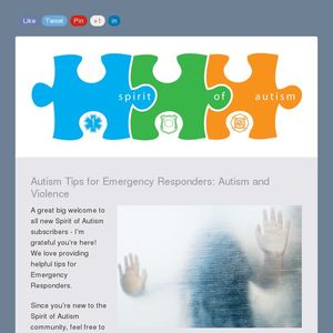 Autism Tips for Emergency Responders: Autism and Violence