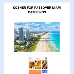 MIAMI KOSHER CATERING