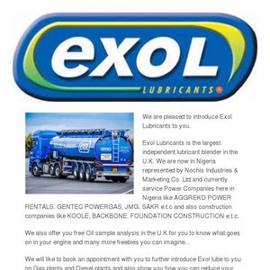 Exol Lubricants Offer!
